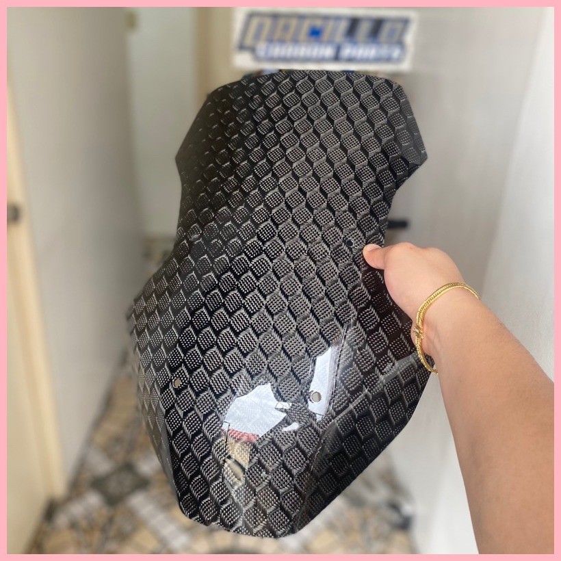 HONDA ADV 150 WINDSHIELD ( ORIGINAL CARBON ) | Shopee Philippines