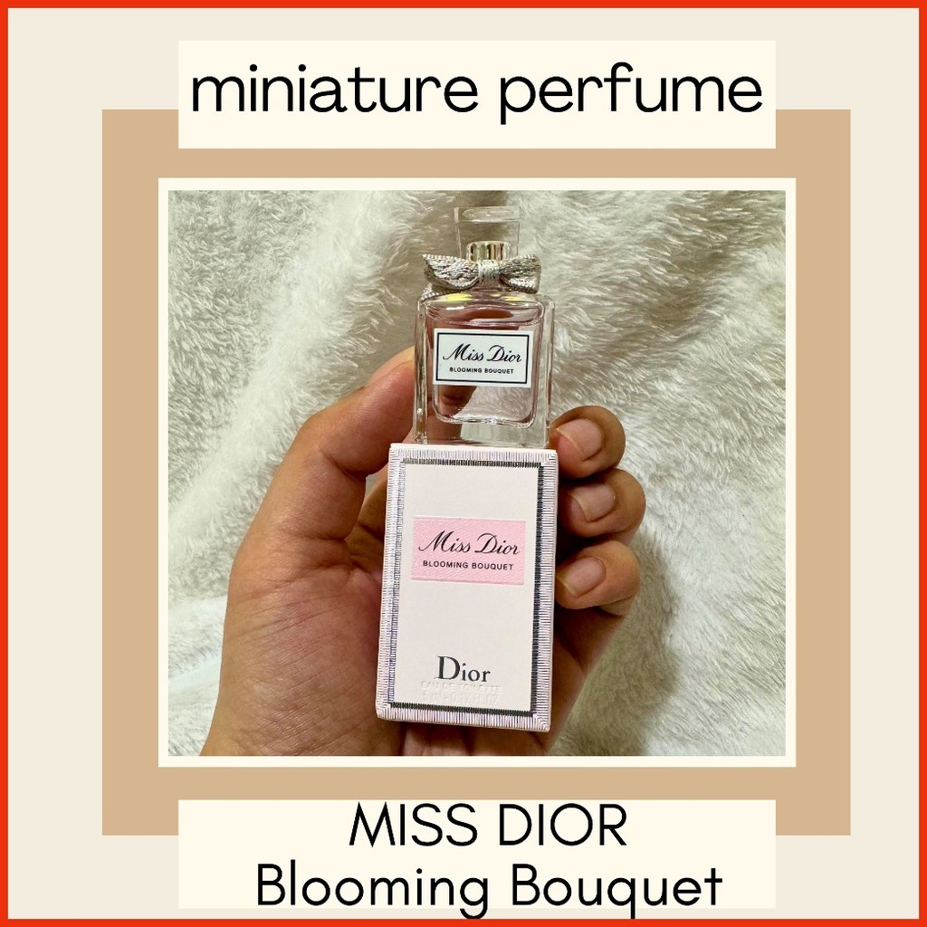 MISS DIOR Blooming Bouquet (AUTHENTIC MINIATURE (MINI) PERFUME/TRAVEL ...