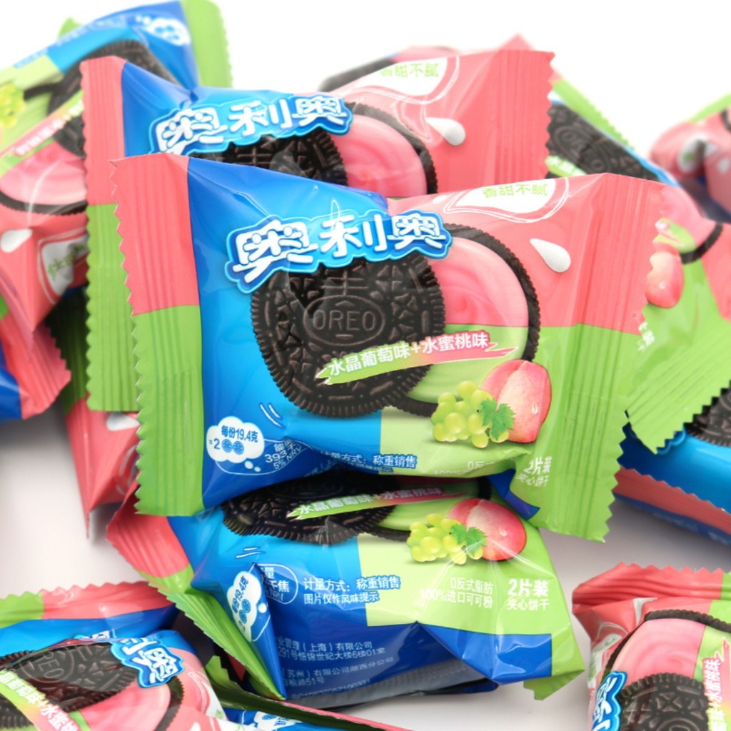 Oreo Sandwich Biscuits Ice Cream Matcha Flavor 500g Individually ...