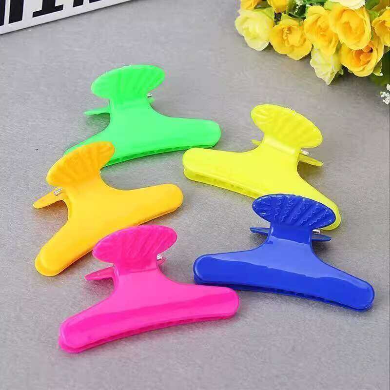 DIY Plastic Butterfly Sectioning Long Hairdressing Home Hair Styling ...