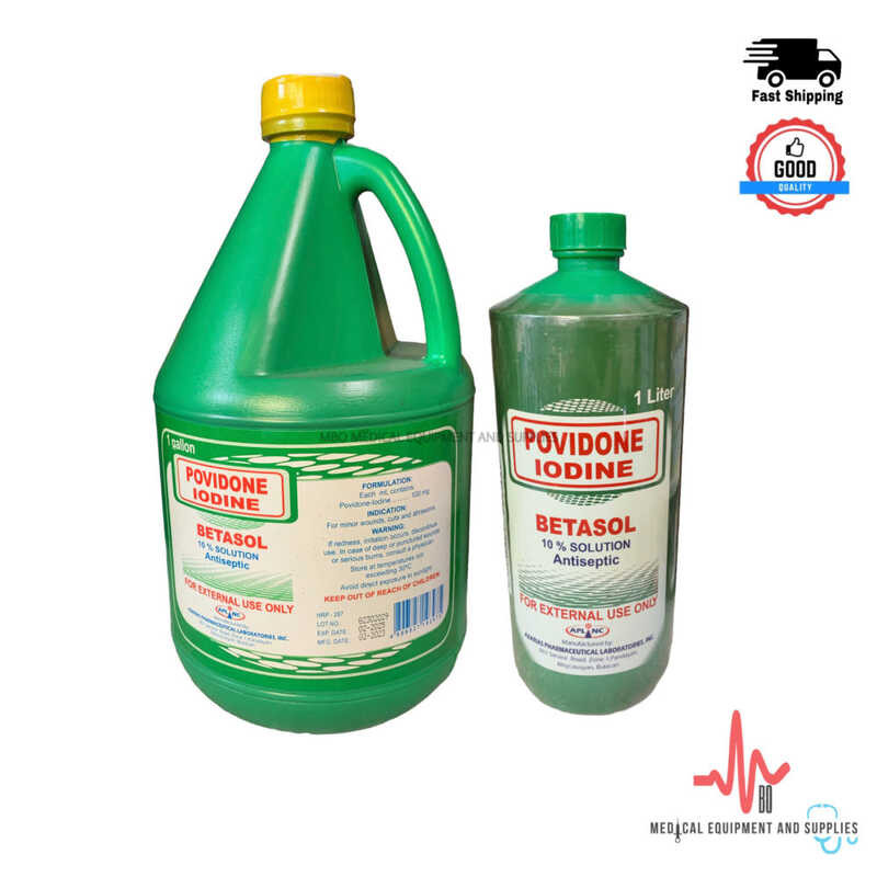 Betasol Povidone Iodine - 1Liter/Gallon | Shopee Philippines