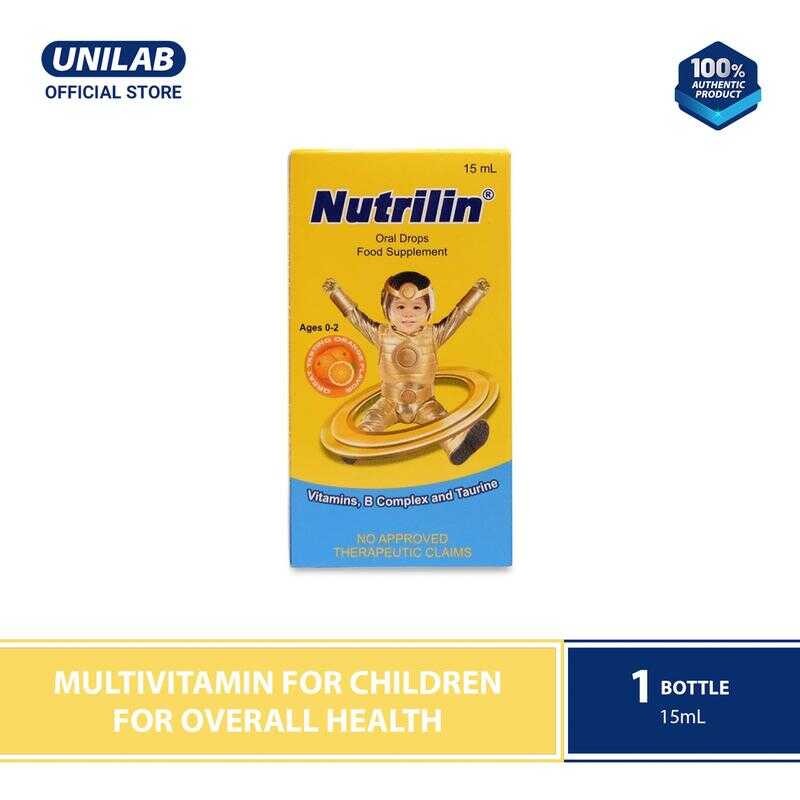 Nutrilin Drops 15Ml Multivitamin Children For Overall Health B77 ...