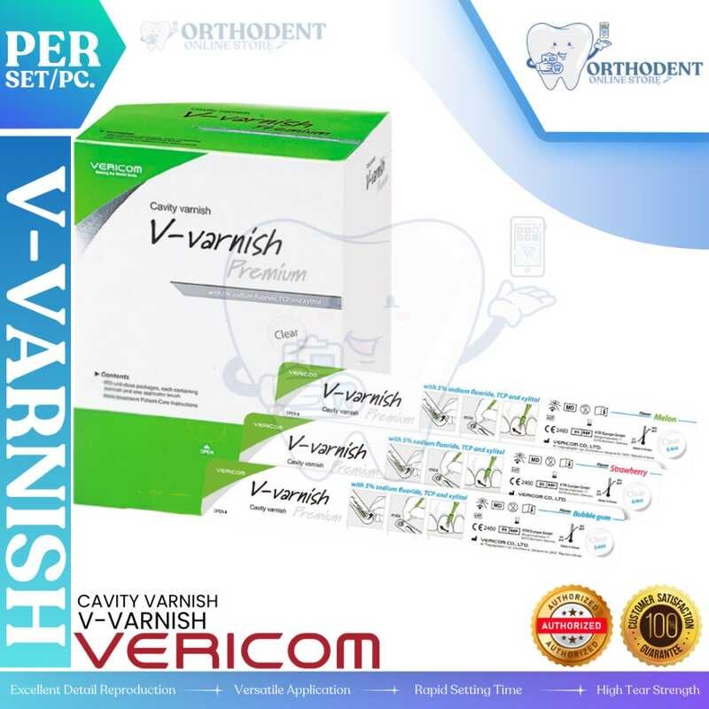 Orthodent2021 | V-Varnish Premium Fluoride Varnish – Clear, Long ...