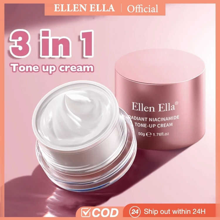 THE ORIGINAL Ellen Ella 3-In-1 Tone Up Cream 50G Face Whitening Cream ...