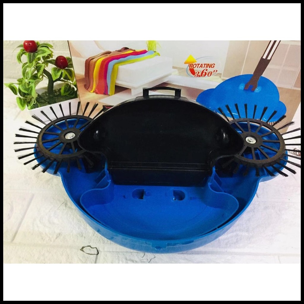SPIN BROOM ROTATING 360/ SWEEP DRAG ALL-IN-ONE BROOM | Shopee Philippines