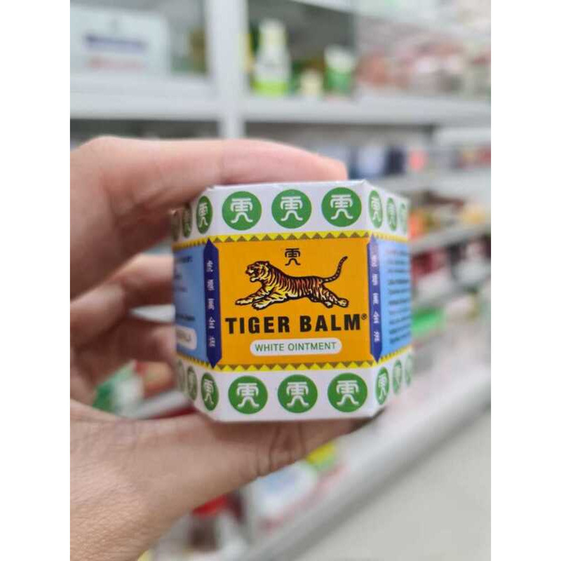 BALM COD WHITE OINTMENT 20 GRAM WARM TIGER CAP AN MASSAGE ACHES LINU ...