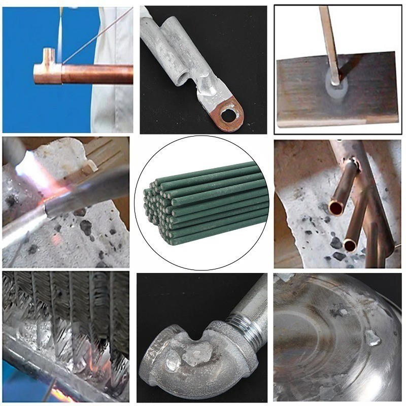 Green Welding Rods Stable Low Melting Point Quick Welding Solder Wires ...