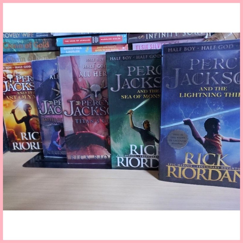PERCY JACKSON AND THE OLYMPIANS by Rick Riordan (PAPERBACK) #PJO ...