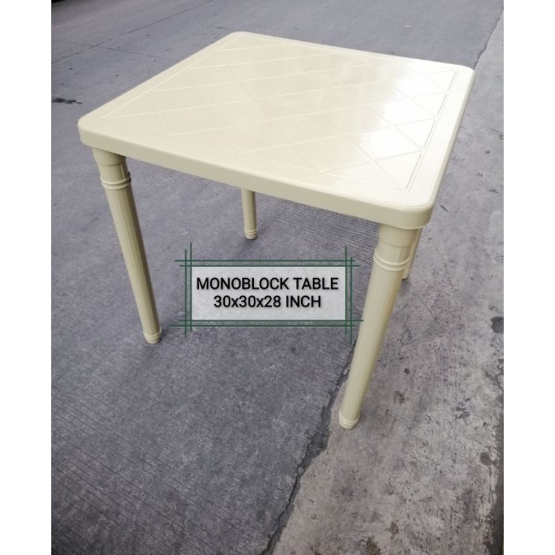 Monoblock table and chair set adult table 30x30 inch mesa (for other ...