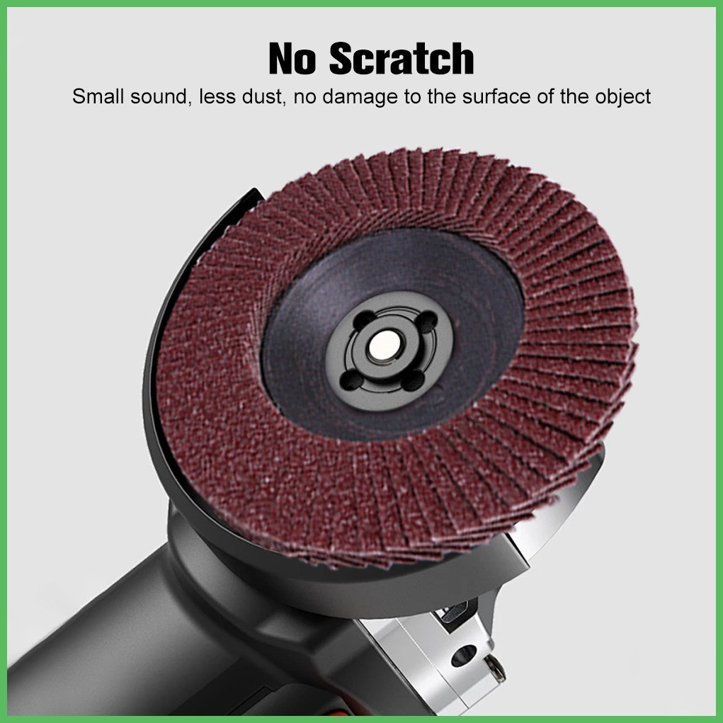 ♨ (PER BOX /10PCS) 4inch Sanding Disc Flap Disc For Metal Wood Paint 4 ...