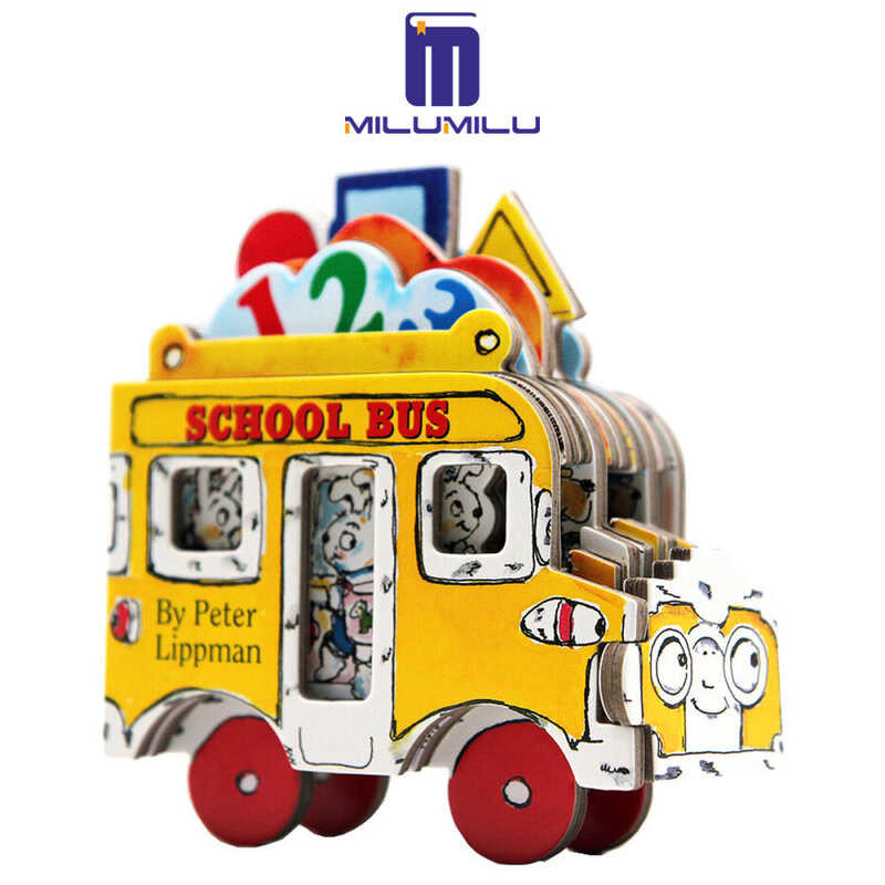 Mini Wheels: School Bus Board Book By Peter Lippman Original English ...