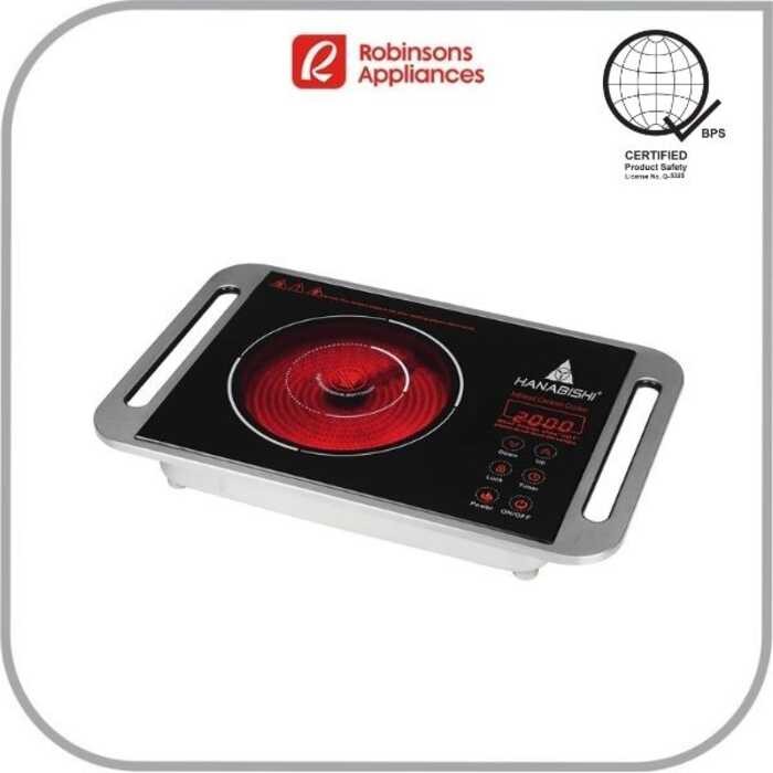 Hanabishi Induction Cooker(Hcerc-100 2000W) 3 E9ce1 C1 1B | Shopee ...
