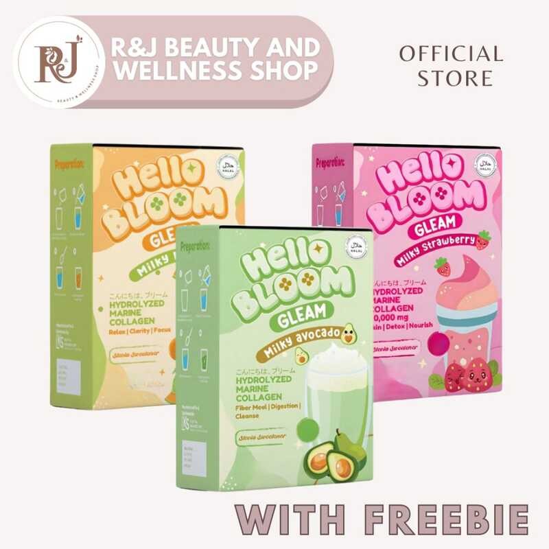 KIRAY BRAND Hello Bloom Gleam Milky Melon Strawberr Avocado Hydrolyzed ...