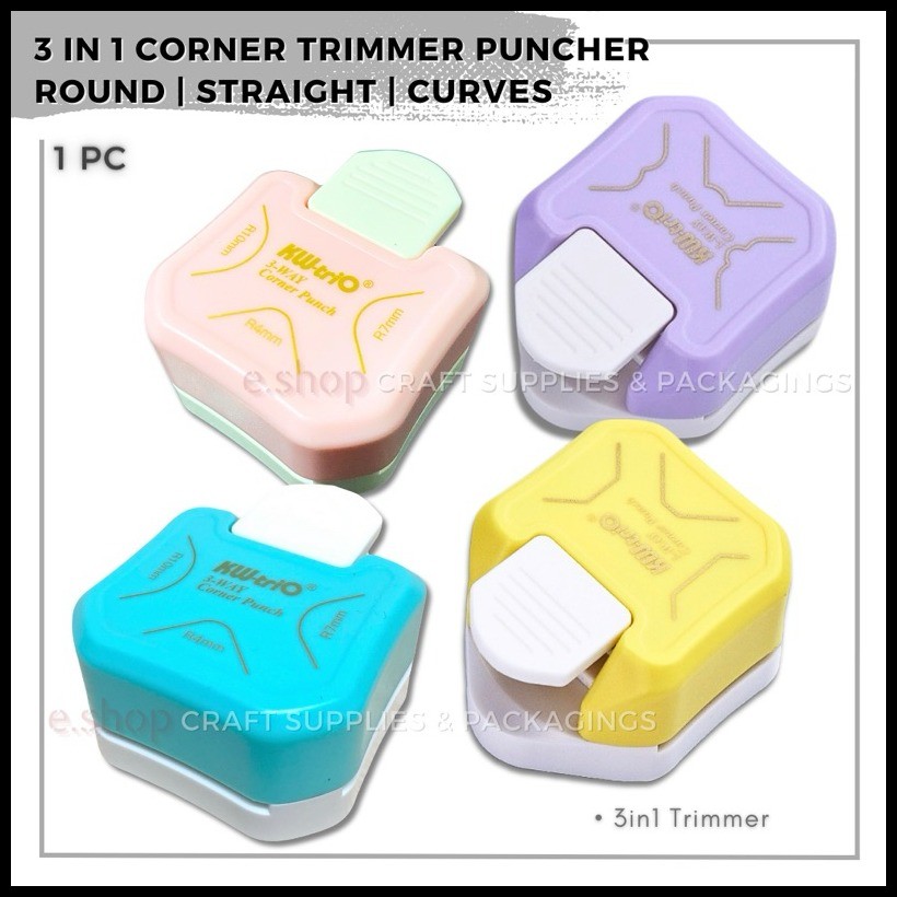 Corner Trimmer Puncher R4/R7/R10 Round Straight Curves | Shopee Philippines