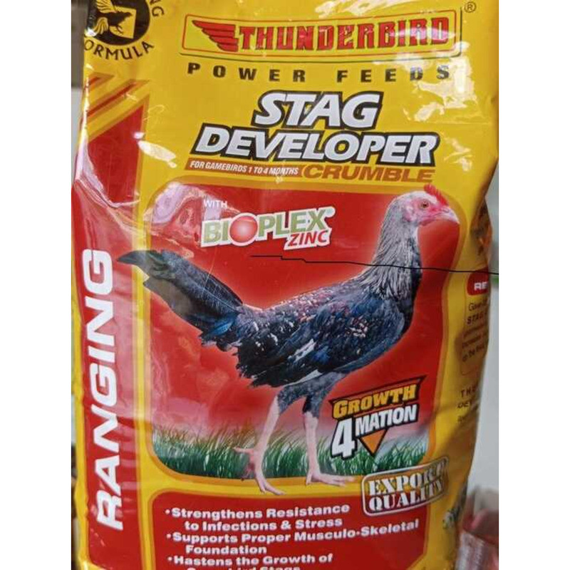 Thunderbird Stag Developer Crumble With Bioplex Zinc: Specialty Feed ...
