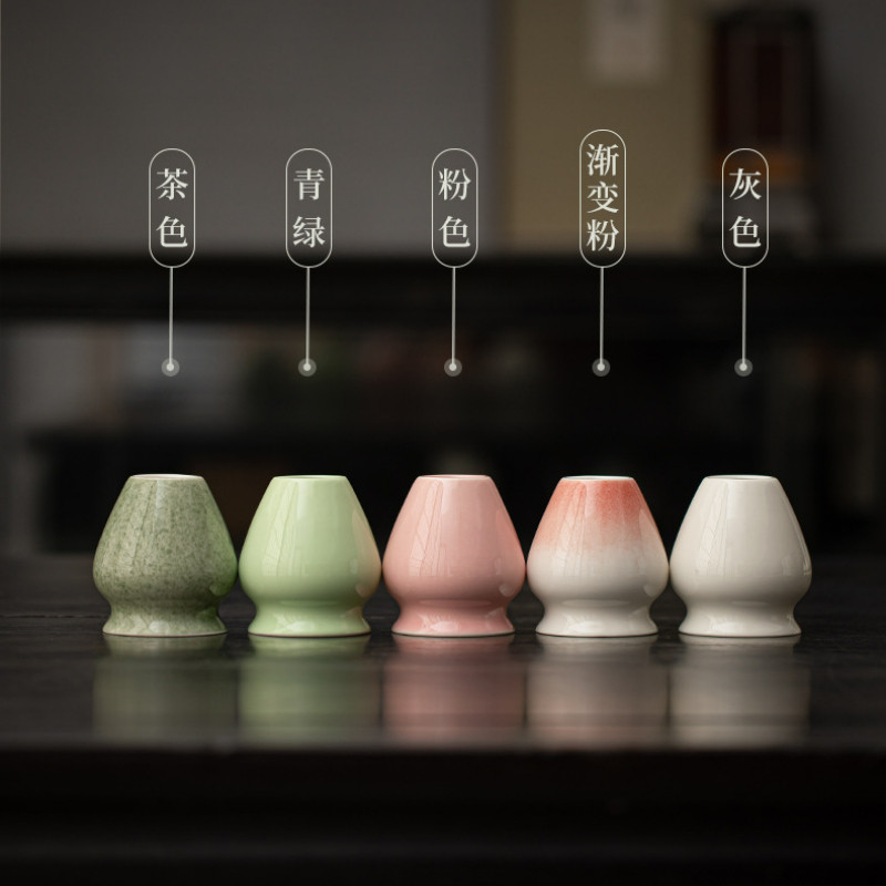 Lotus Ceramic matcha set whisk and bowl matcha bowl with spout matcha ...