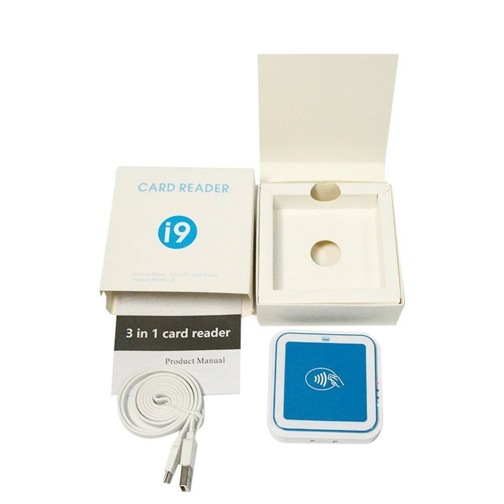 Master VISA Credit Card Chip Reader Writer bank transaction Bluetooth ...