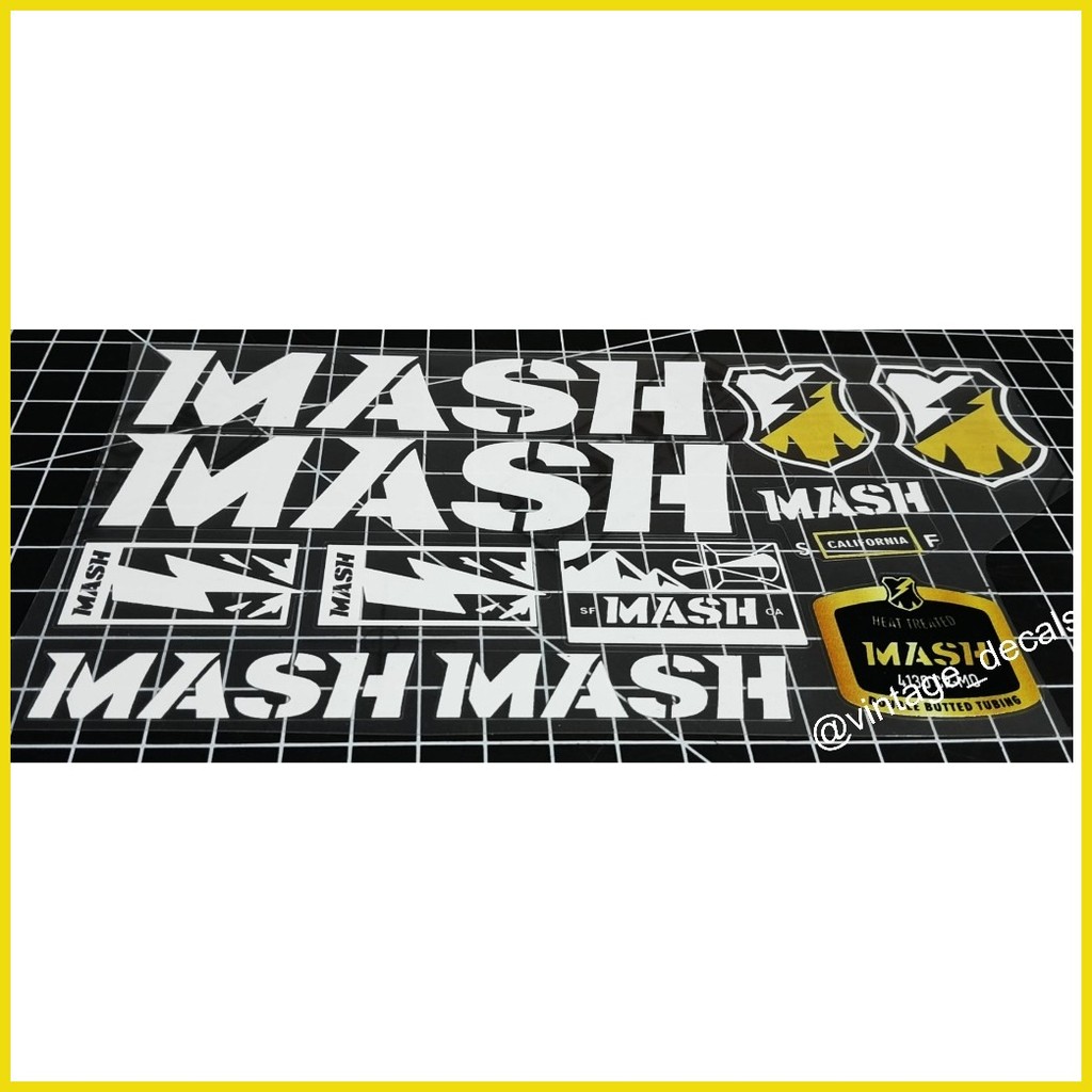 Mash SF slumworm blue lug replacement decals sticker | Shopee Philippines