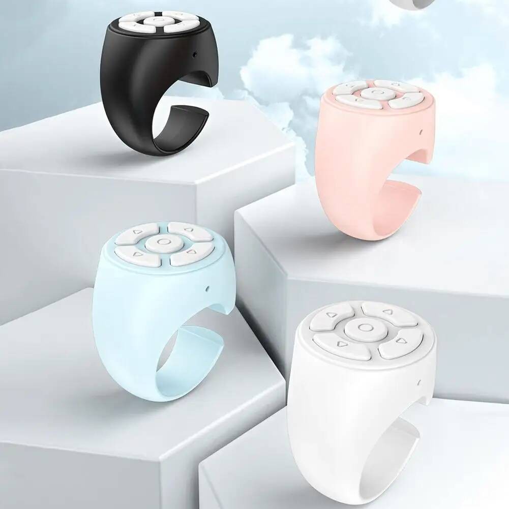 Bluetooth Wireless Remote Control Gadget Flipping Selfie Fingertip ...