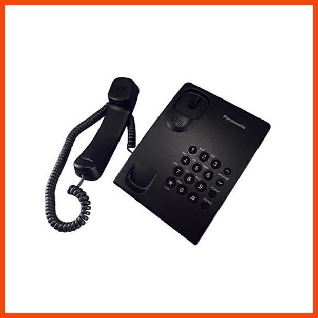 Panasonic KX-TS500MX Black Corded Telephone | Shopee Philippines