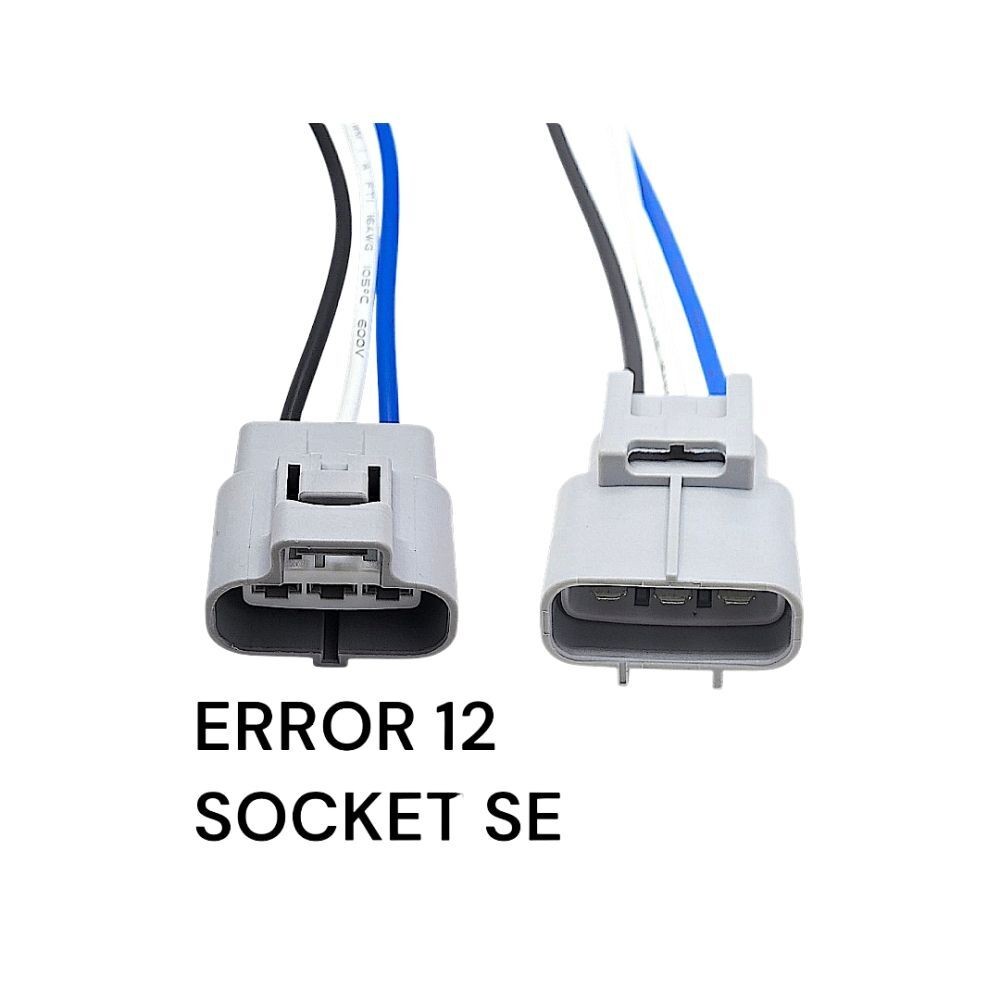 12 Error Connector Set for Aerox/NMAX Long Wire Type | Male & Female ...