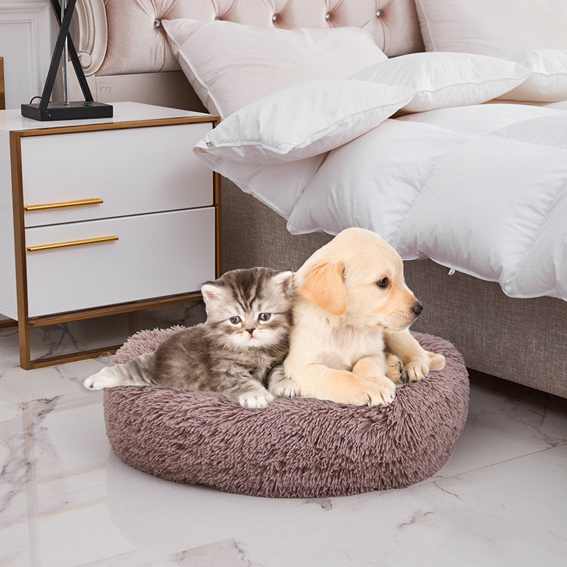PV Embossed Velvet Removable And Washable Dog Kennel Cat Kennel Plush ...