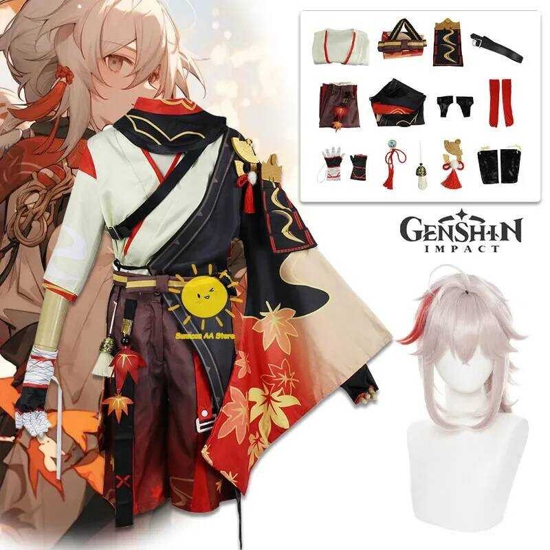 Xj Kaedehara Kazuha Cosplay Game Cosplay Kaedehara Kazuha Costumes ...