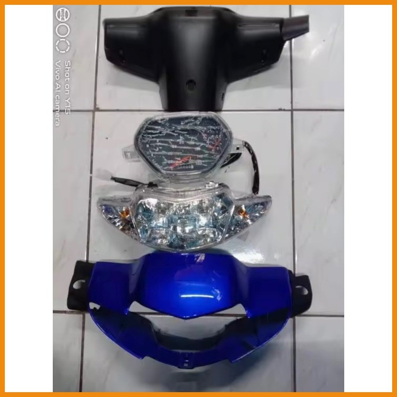 FULL HEADLIGHT ASSY SET FOR WAVE 110 ALPHA OLD (DRUM BRAKE) | Shopee ...