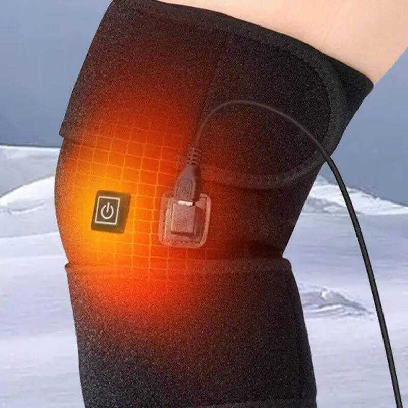 Xj Knee Port For Men USB Heated Knee Wrap Knee Warmers Knee Brace ...