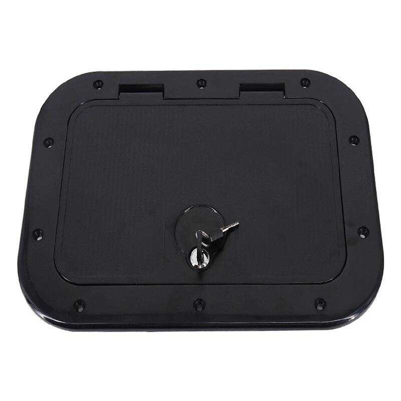 Boat Tool Lock and Key, Hand Hole Hatch Yacht Square Storage Box Lid ...