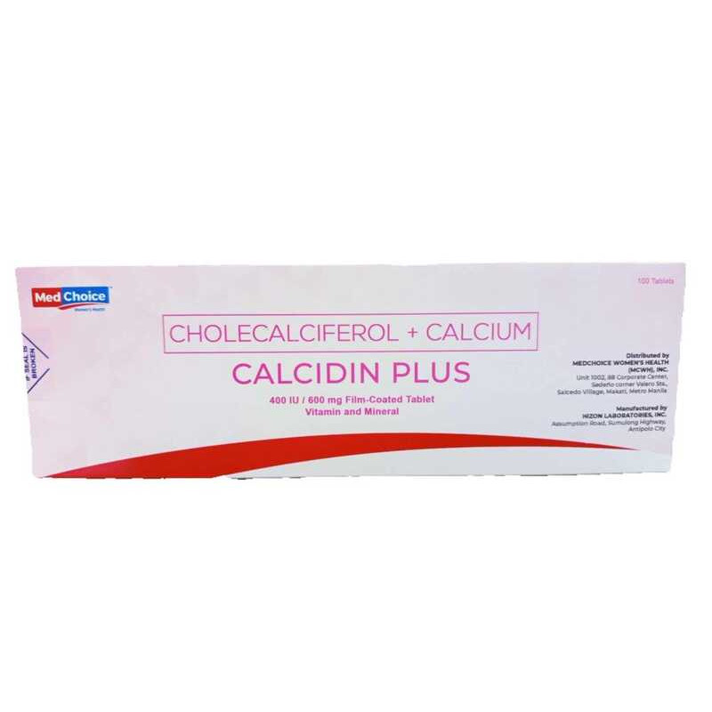 Calcidin Plus Vitamin And Mineral Sold Per 10 Pcs | Shopee Philippines