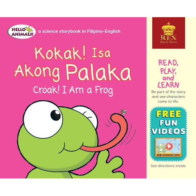 1 Hello Animals Kokak Isa Akong Palaka | Croak I Am A Frog (Small Book ...