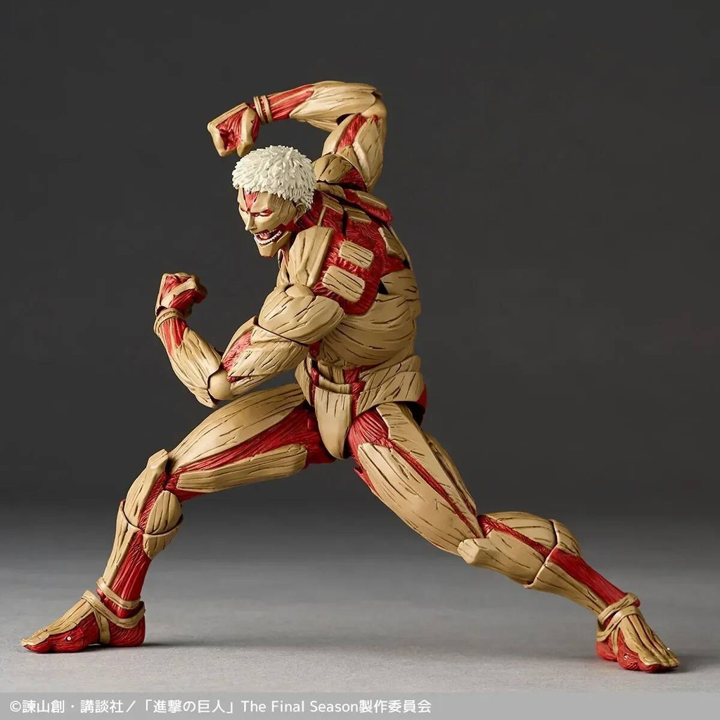 Kaiyodo Hot Attack on Armored Titan Revoltech Yamahi Anime Action ...
