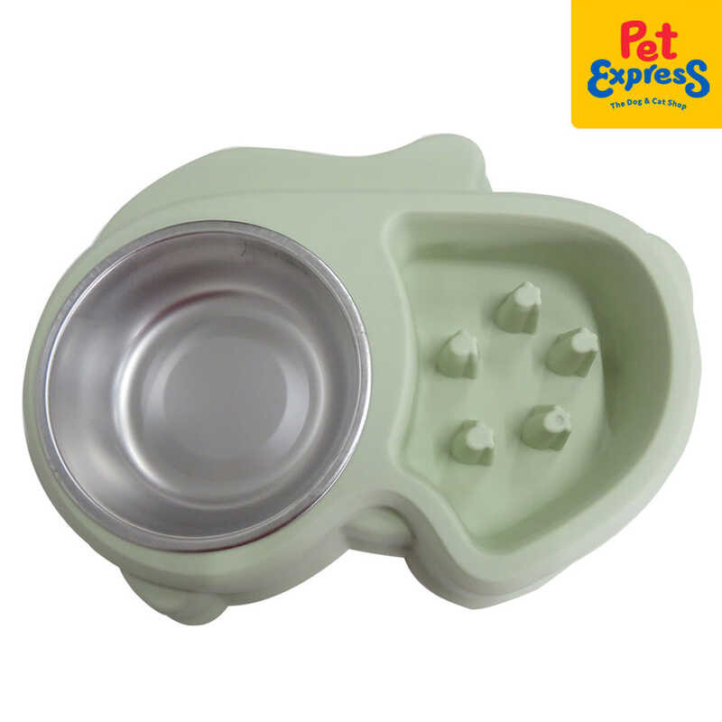 Approved Dog Bowl Squirrel Shape Green 415 B89ec | Shopee Philippines