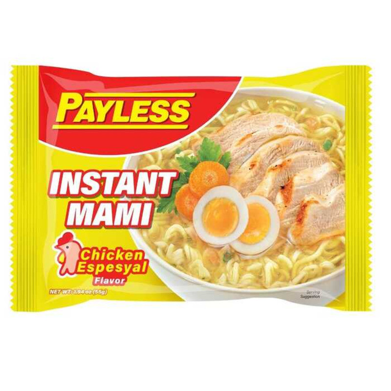 Payless Instant Mami Chicken Espesyal 55G 1Aa | Shopee Philippines