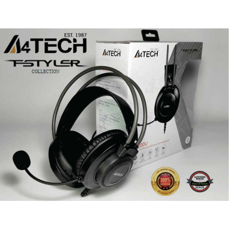 A4tech Conference USB Over-Ear Headphone Fh200u 9A9 | Shopee Philippines