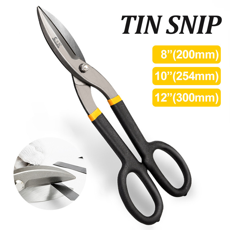 Tin Snip Gunting Yero 8" ,10" ,12" Heavy Duty Cutter Metal Sheet Yero ...