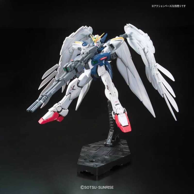 Bandai Model RG 17 WING ZERO Angel Wing Gundam Zero EW Shedding ...