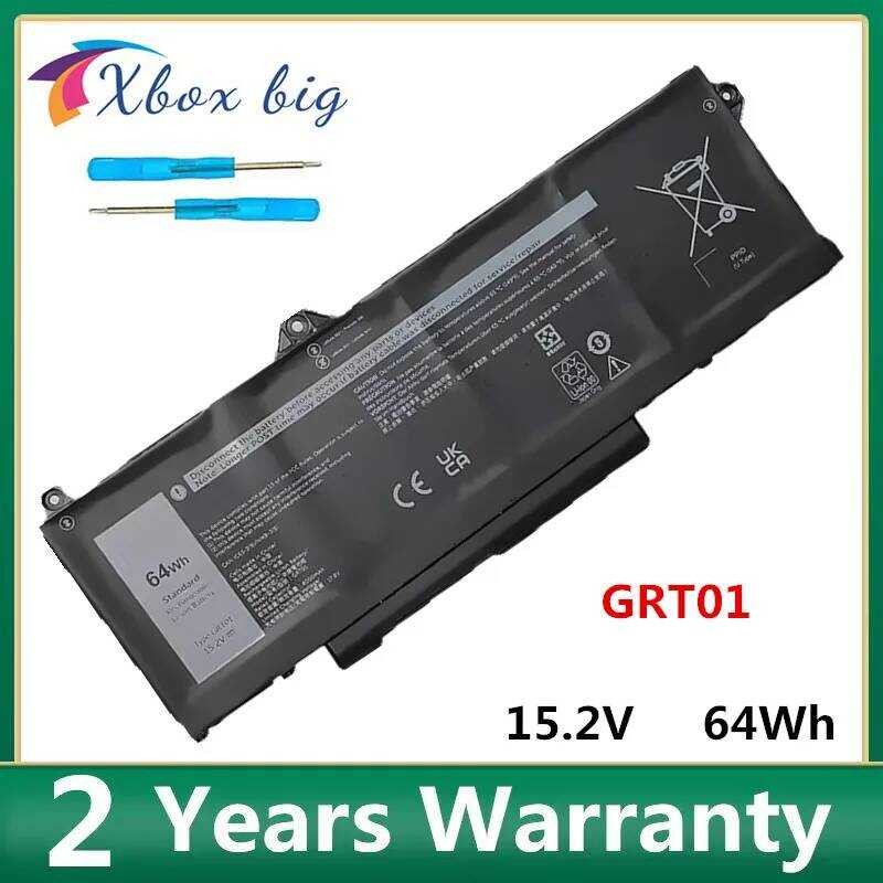 15.2V 65 64Wh Grt01 Laptop Battery For Dell Latitude 5421 5431 5521 ...