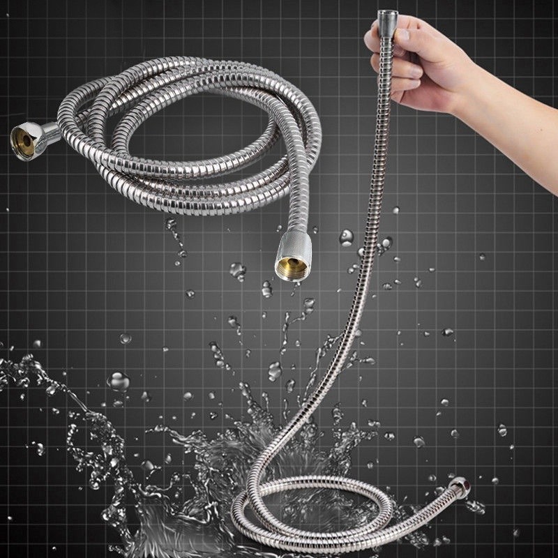 1.5m Stainless Steel Shower Hose Flexible Encryption Explosionproof ...