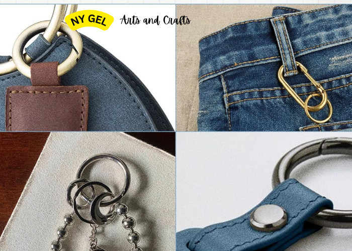 Spring Buckle Rings Spring Opening Purse Making Snap Trigger O-Rings ...