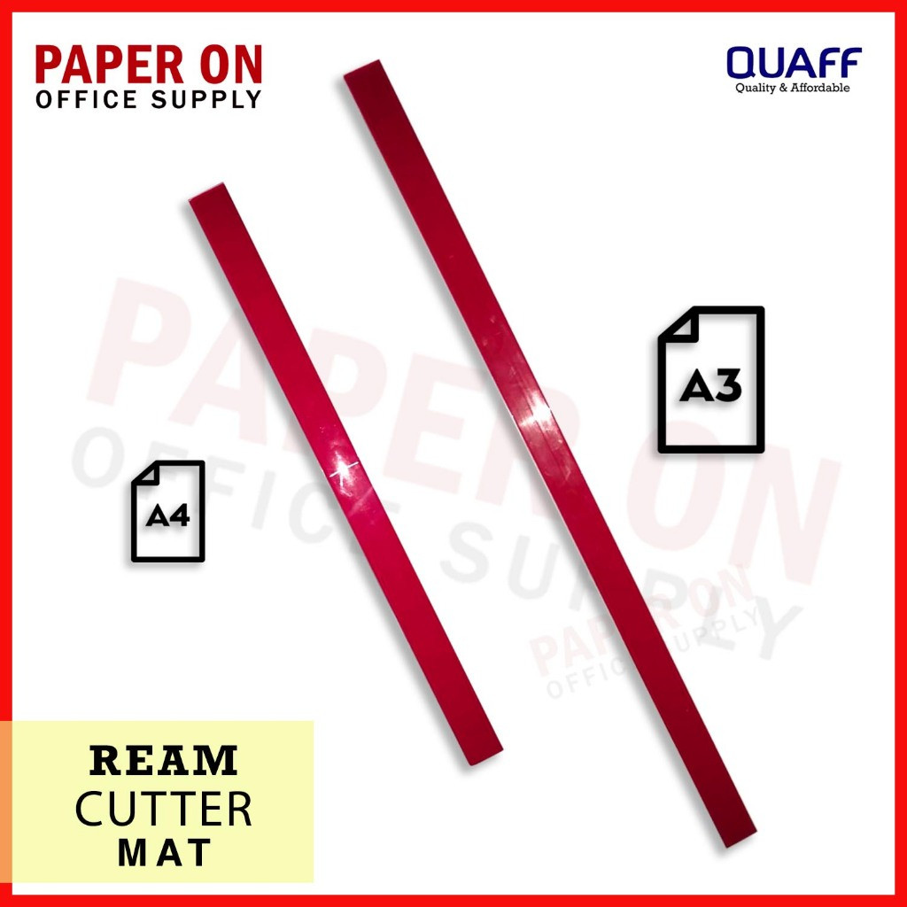 QUAFF Ream Cutter Cutting Mat A4/A3 | Shopee Philippines