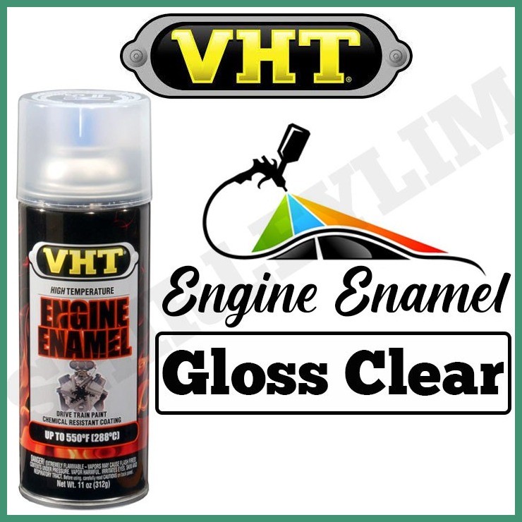 VHT Engine Enamel GLOSS CLEAR Spray Paint Spraypaint | Shopee Philippines