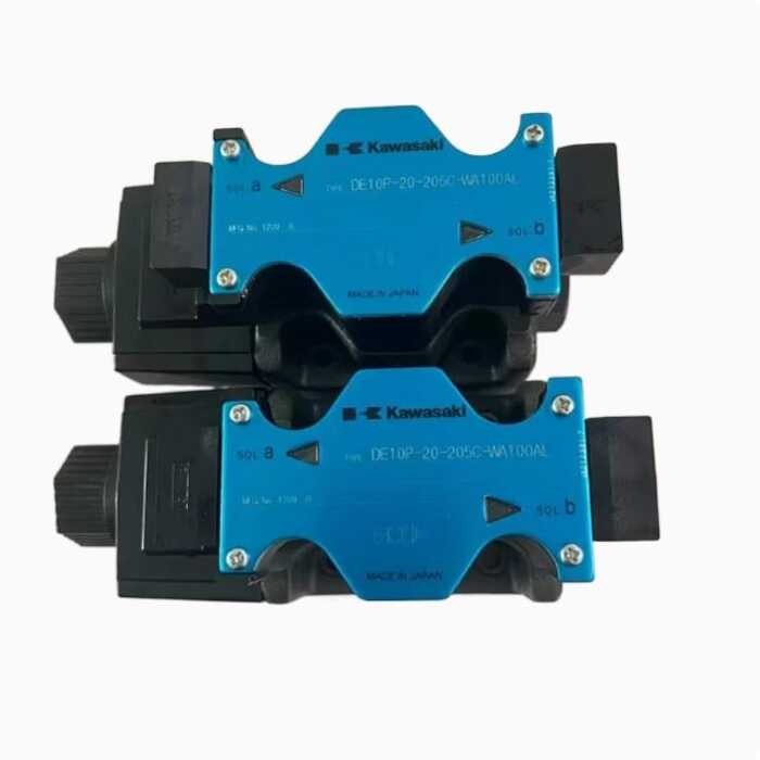☑♥ Japan Kawasaki Hydraulic Solenoid Valve DE10P-30-210/205-WD24AL-V ...
