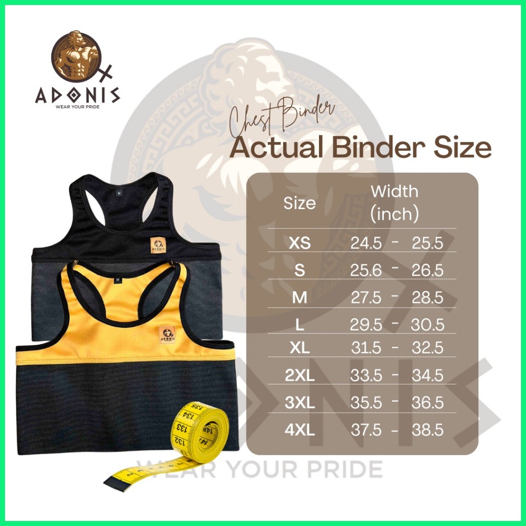 Adonis Jimmin Sando Binder Pullover Front and Back Binder | Shopee ...