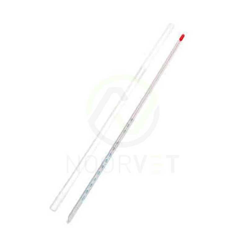 Laboratory Alcohol Thermometer Round Tube Glass Thermometer 20 to 110 ...