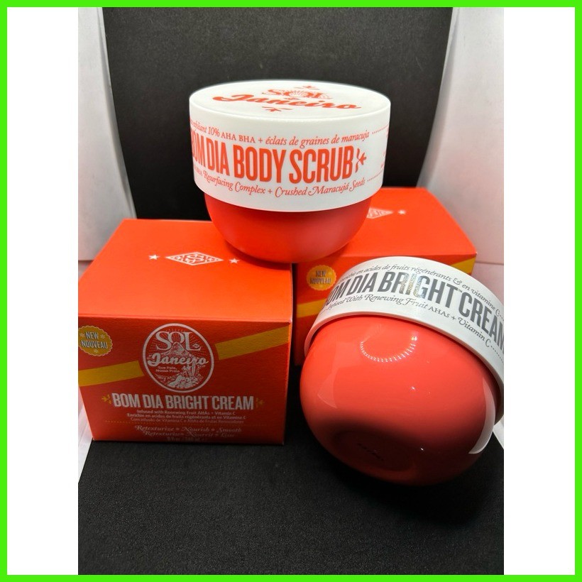 [On Hand] SOL DE JANEIRO Bom Dia Bright Cream / Body Scrub | Shopee ...