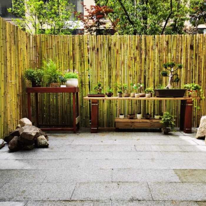 ☑♥ Decorative Partition Wall Bamboo Outdoor Carbon Garden Anti ...