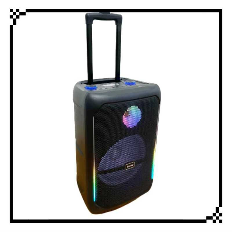 Brodu BTS -1808 Portable Heavy Bass Bluetooth Karaoke Speaker | Shopee ...