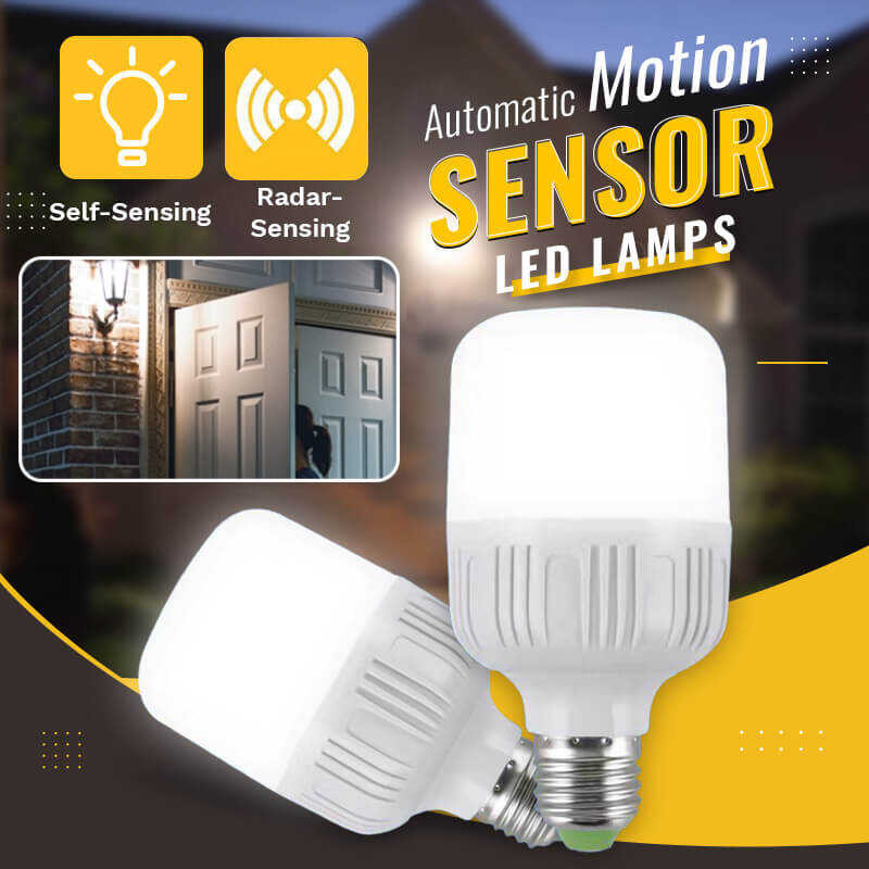 [24 Delivery] E27 LED Bulb PIR Motion Sensor 5W/12W/18W/28W/36W Dusk ...